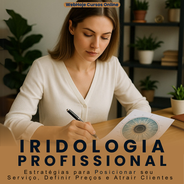 E-book Iridologia Profissional: Estratégias para Posicionar seu Ser...