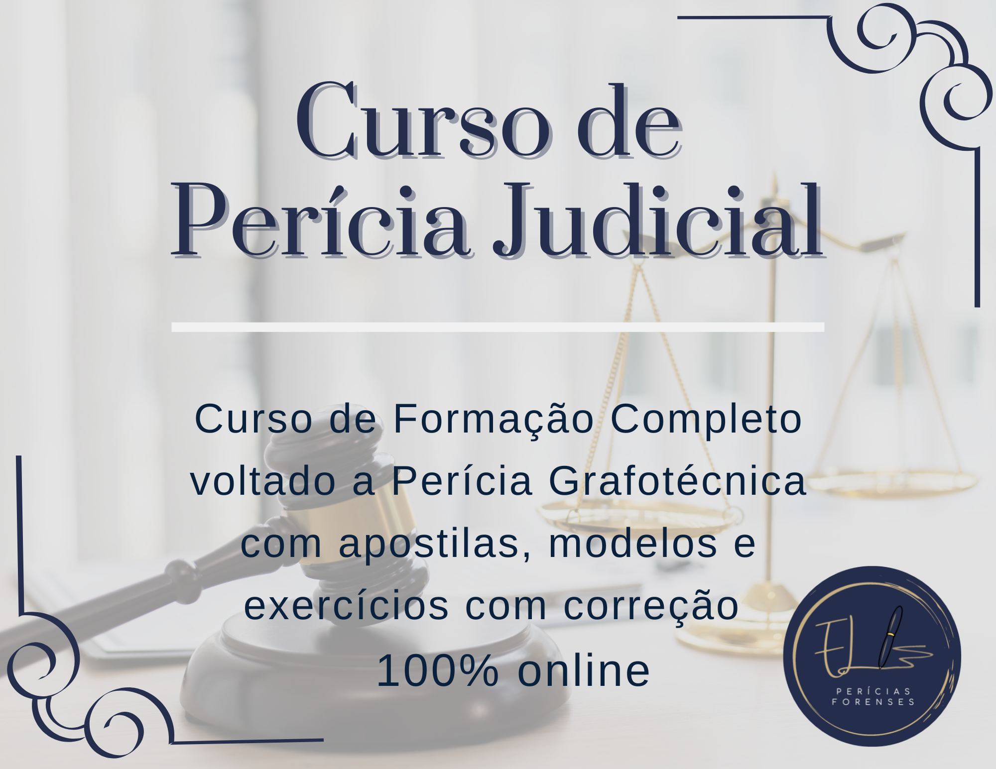CURSO DE PERÍCIA JUDICIAL VOLTADO A GRAFOTÉCNICA - Erica da Silva ...