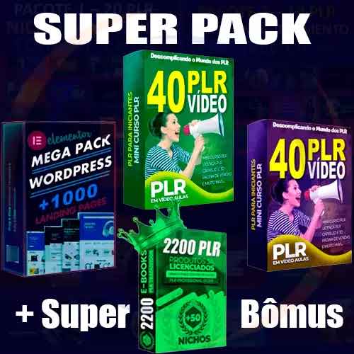 Mega Pack (PLR, CANVA, PAGINA DE VENDA...) - Higor Henrique da Silv...