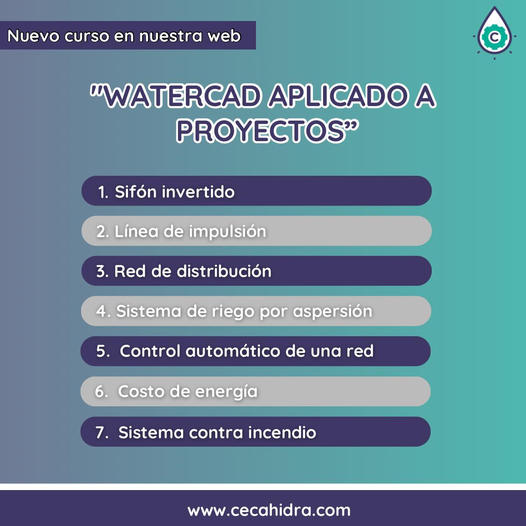 WATERCAD APLICADO A PROYECTOS REALES - Juan suarez | Hotmart