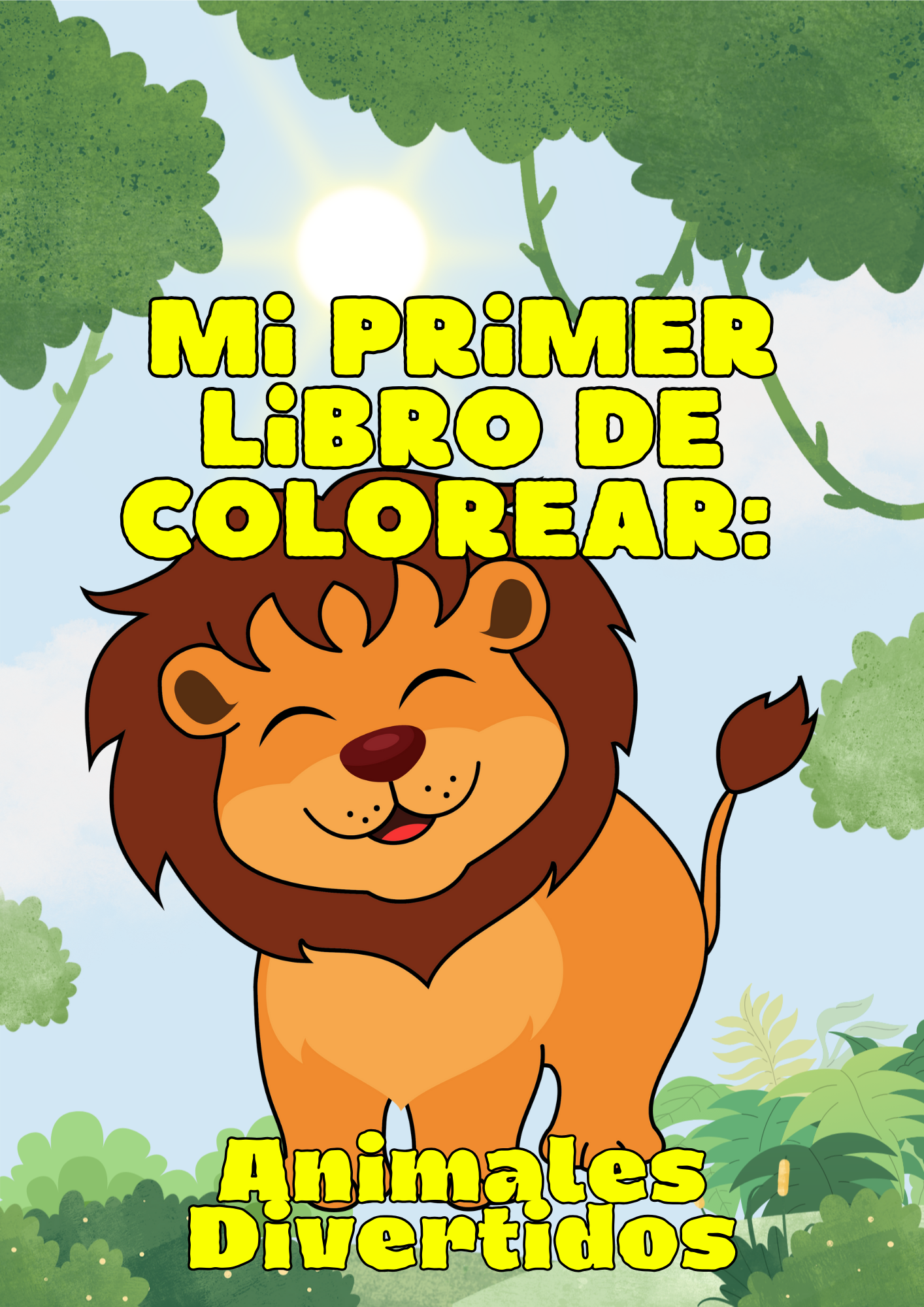 Aprende Jugando: Libro de Animales para Colorear - Alexandra Ladino...