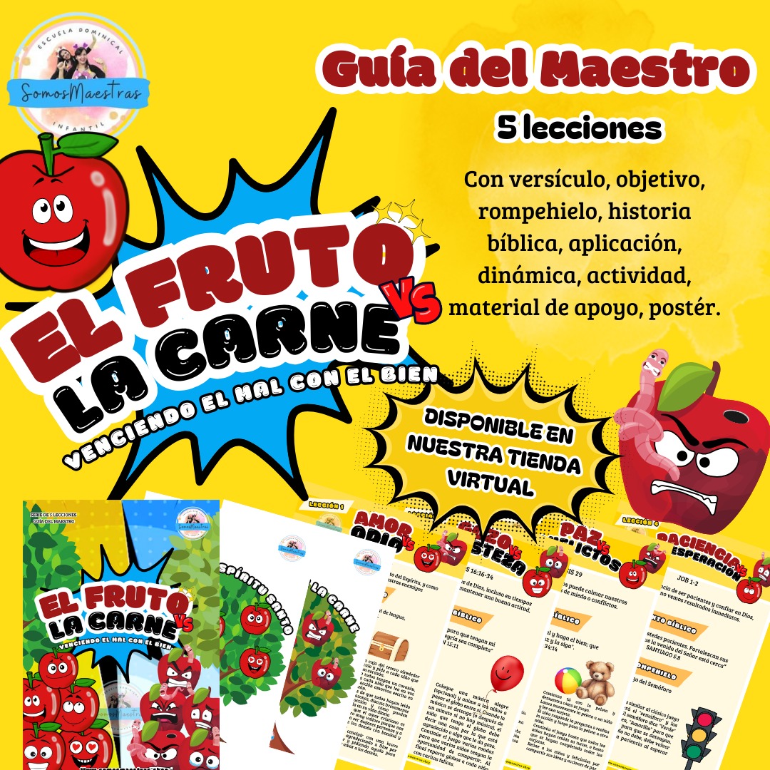 EL ESPÍRITU VS LA CARNE (ARCHIVO PDF) - Somos Maestras | Hotmart