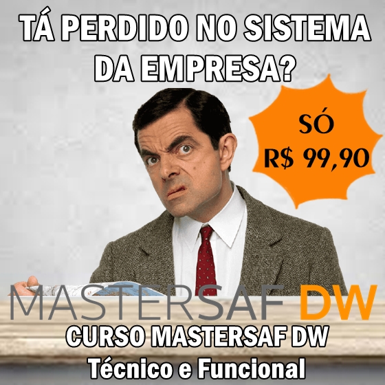 Curso Mastersaf Dw - Funcional e Técnico - Cursos online - Fiscal e...