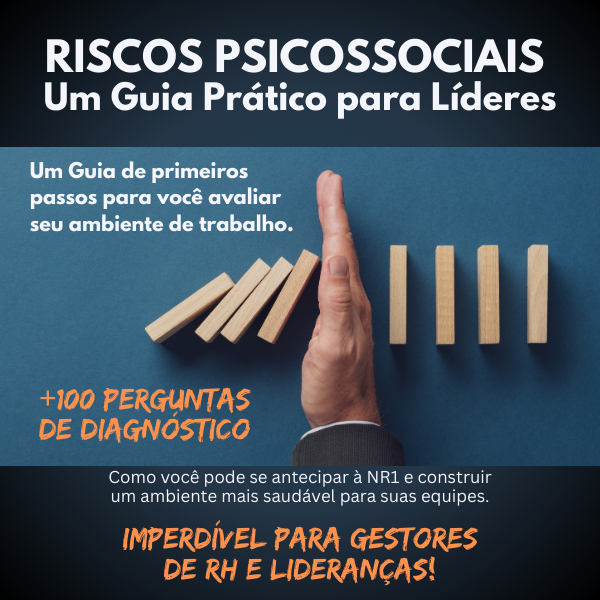 Ebook Riscos Psicossociais com +100 perguntas NR01