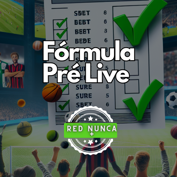Fórmula Pré Live: apostas esportivas sem riscos
