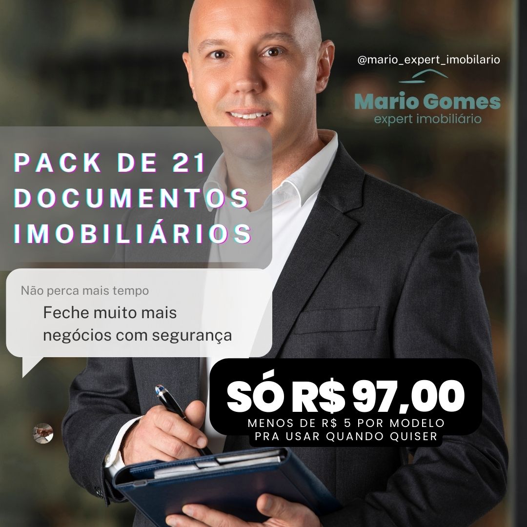 Pack 21 Documentos Imobiliários - Mario Gomes - Treinamentos | Hotmart