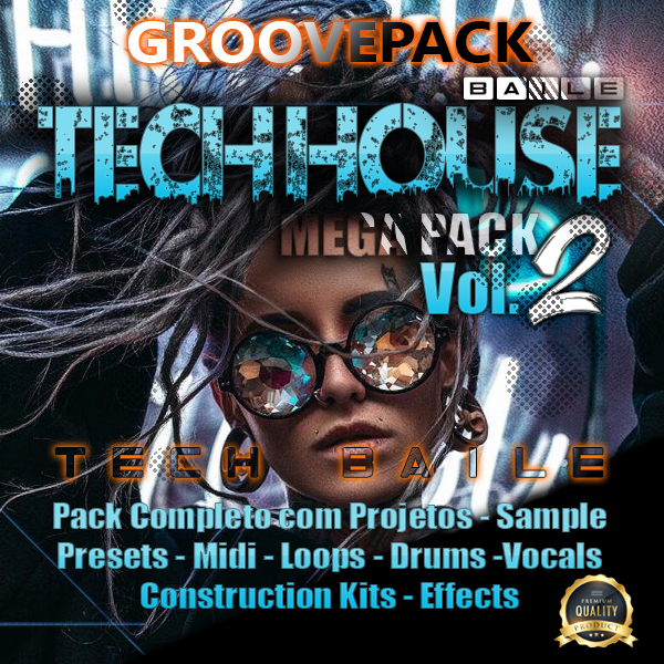 Pack Sample Presets Remakes Tech House Baile Volume 2 GroovePack
