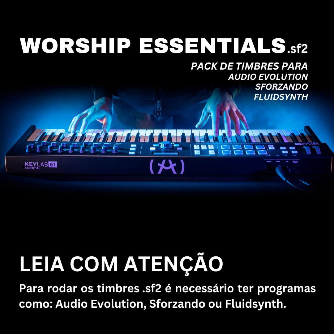 WORSHIP ESSENTIAL SF2 - PACK DE SAMPLES - Robson Leandro Rosa | Hot...