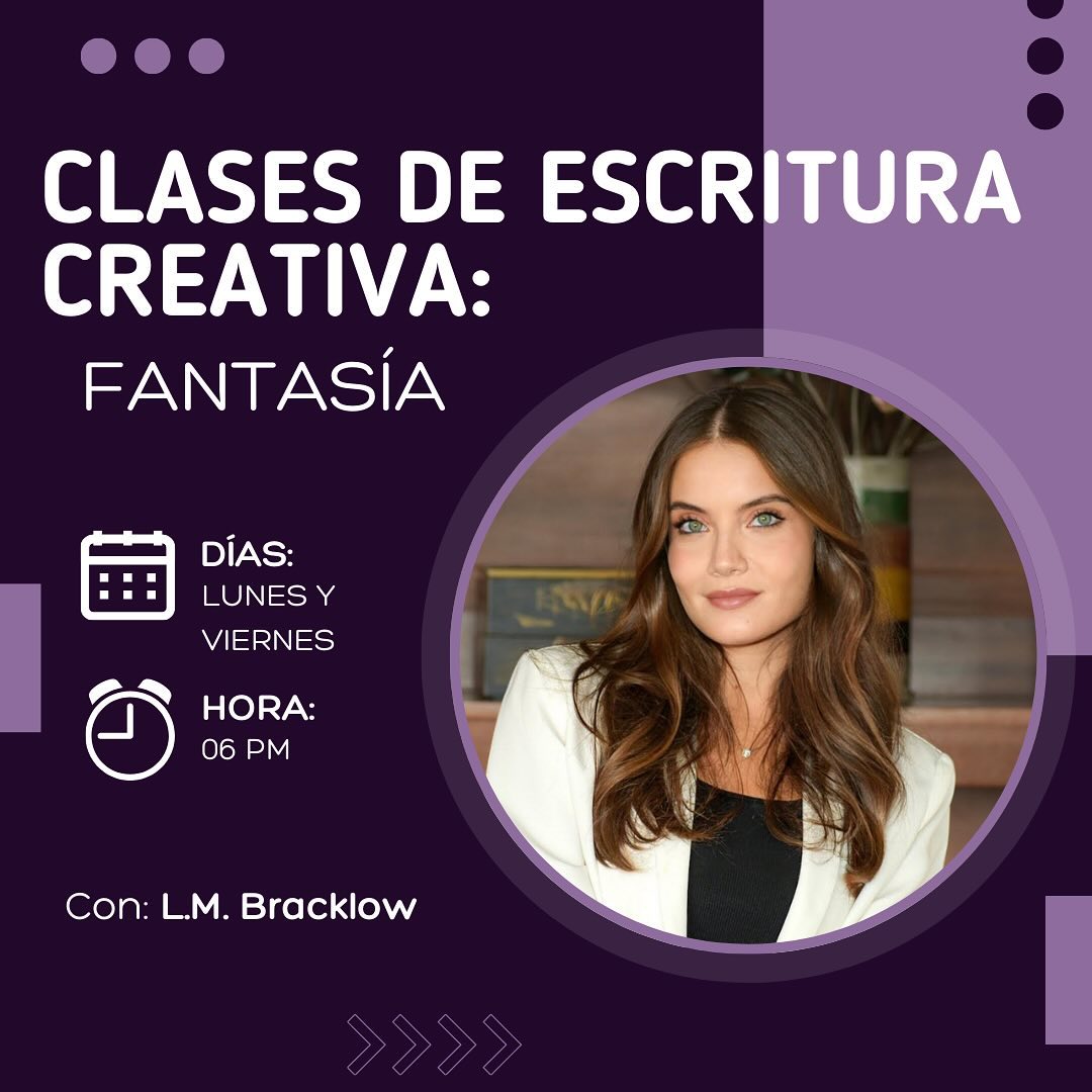 Clases de Escritura Creativa de Fantasía - L.M. Bracklow | Hotmart