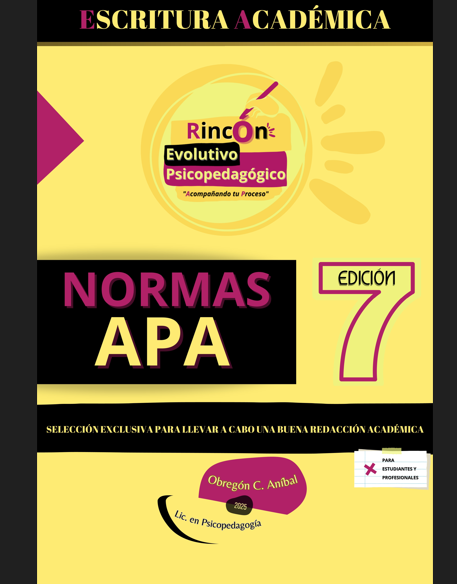 NORMAS APA 7: Selección exclusiva para llevar a cabo una buena Reda...
