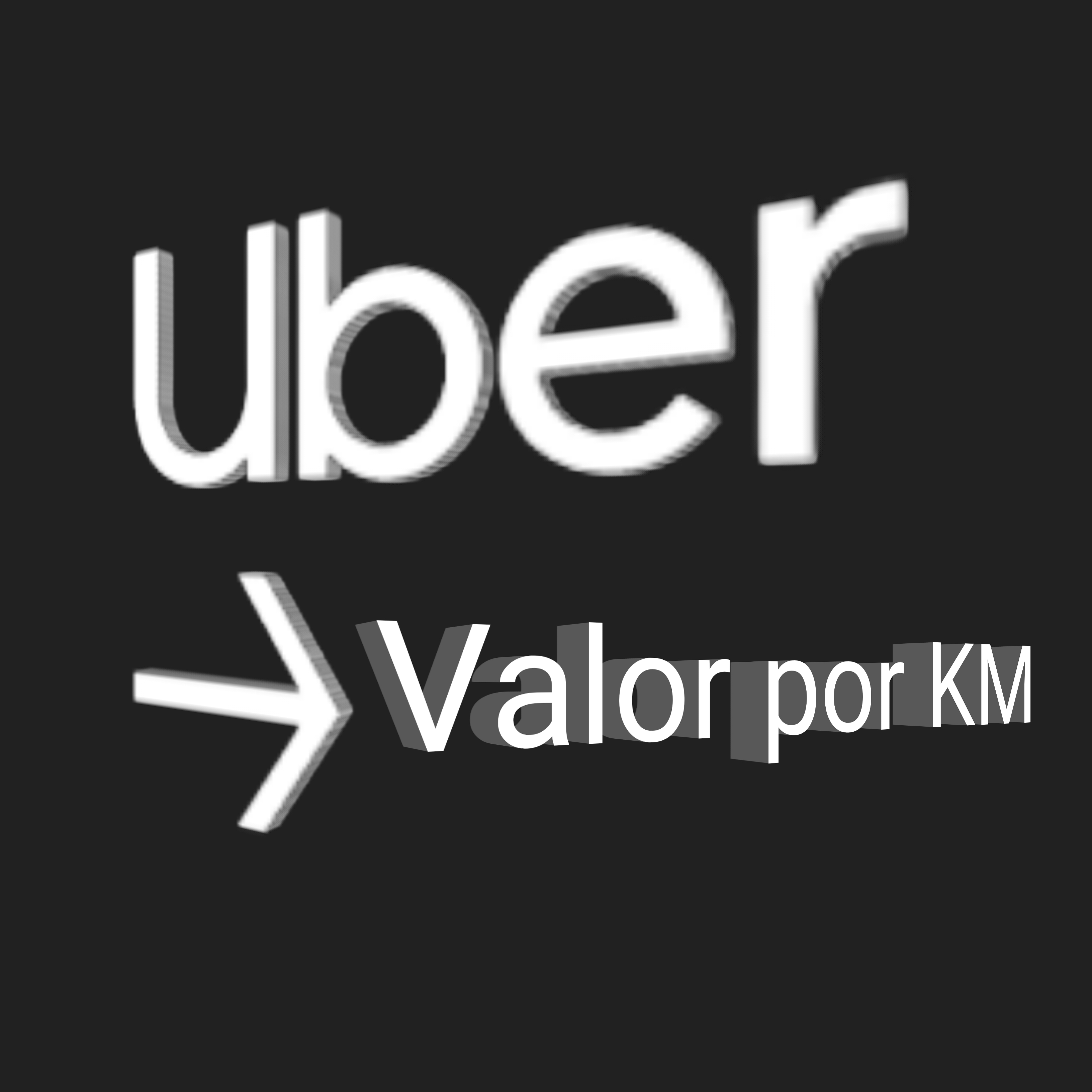 Uber KM e HORA