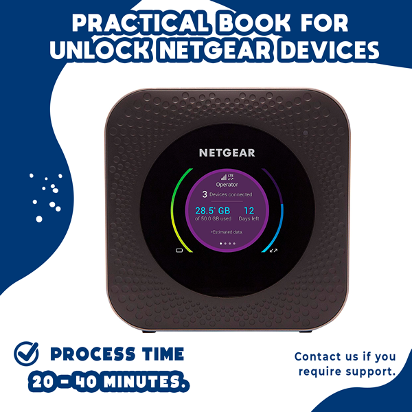 practical book to unlock netgear mr5100 mr1100 devices, in an ...