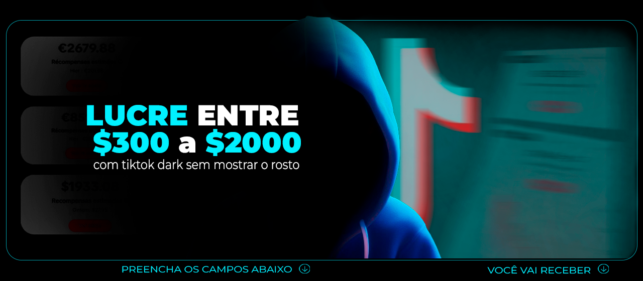 lucrando com tik tok dark - Lucas chaves | Hotmart