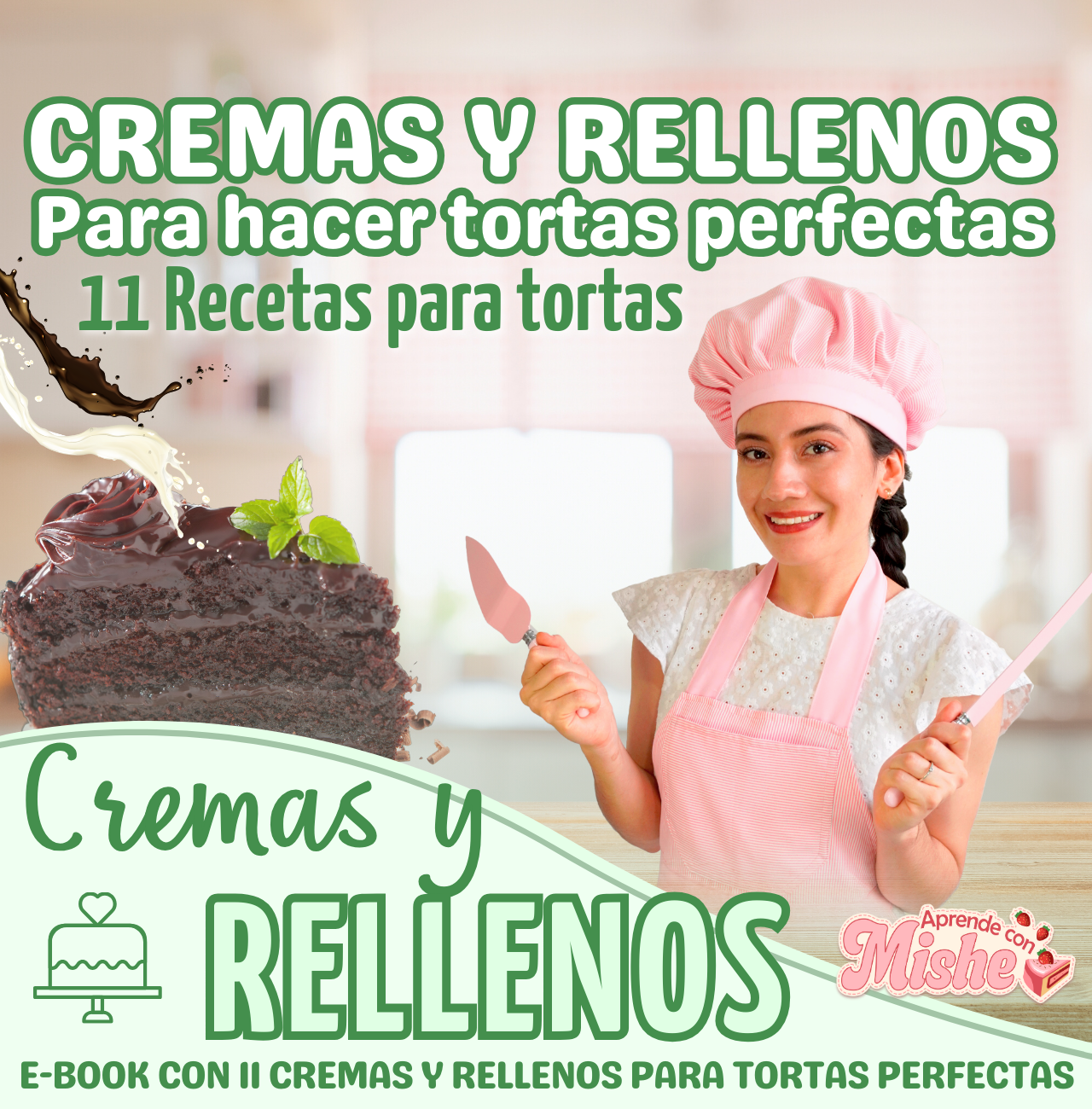 🎂 E-Book adicional de Cremas y Rellenos para hacer Tortas Profesio...