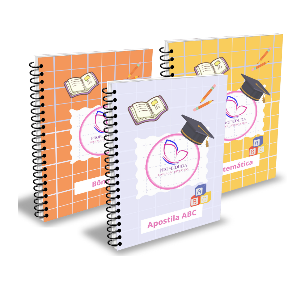 Kit Profe Duda 17 Apostilas + 4.000 Atividades + Bônus - Aliados Di...