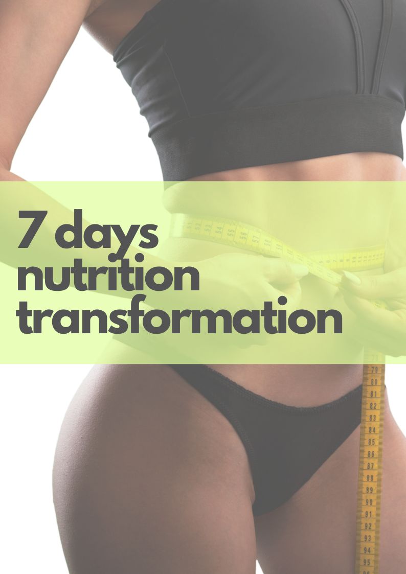 7 Days Nutrition Transformation