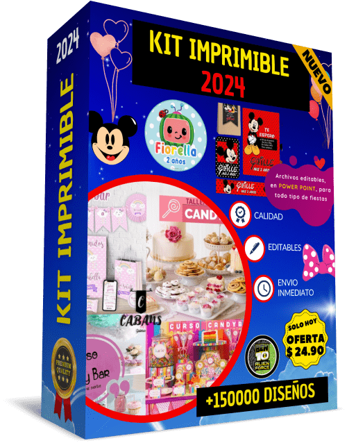 KIT IMPRIMIBLE PREMIUN 2024 - Emporio Virtual | Hotmart