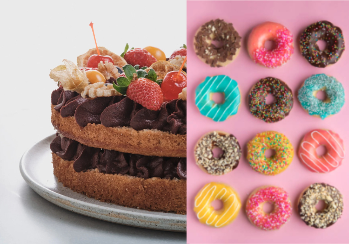 Bolos + Donuts Veganos