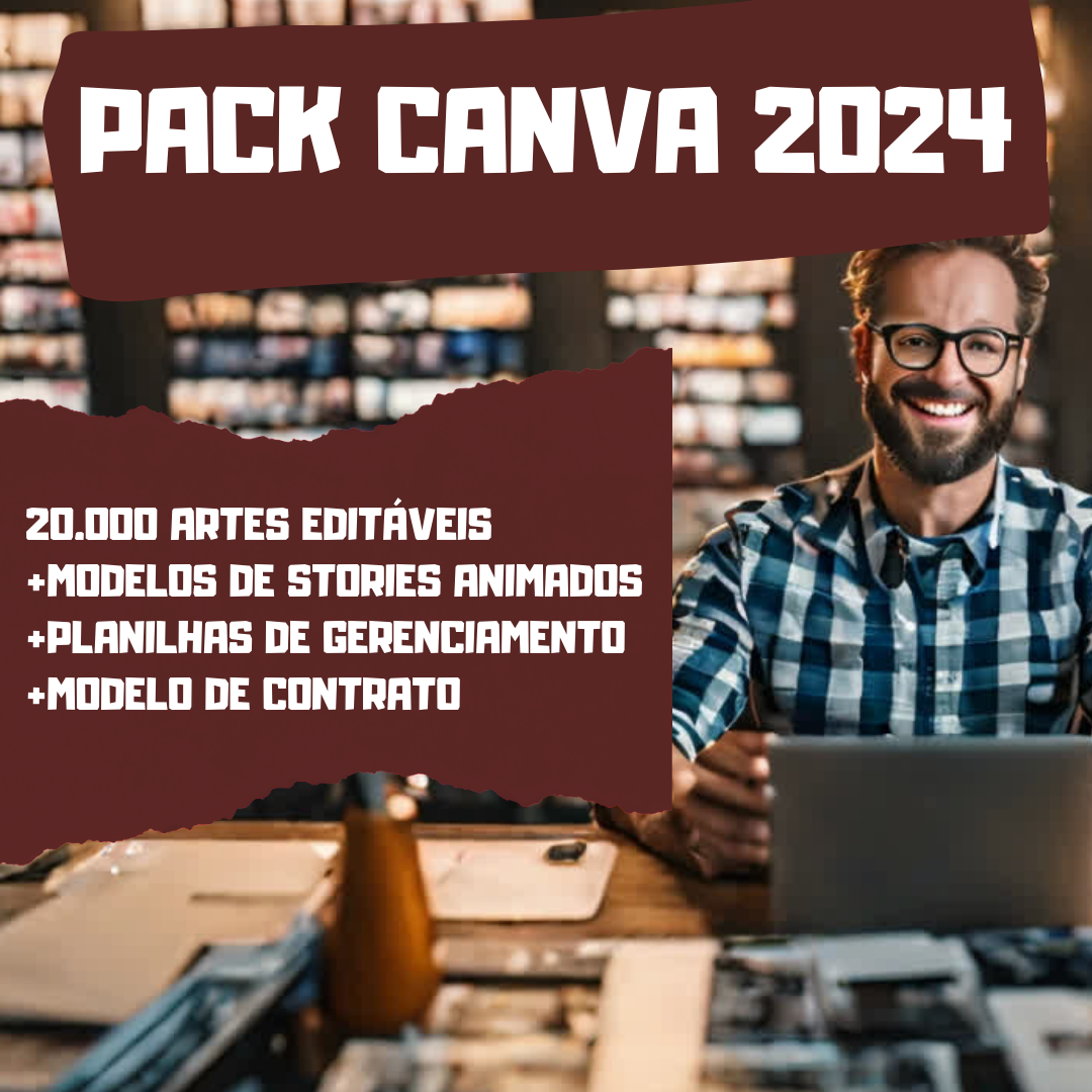 Pack Canva 2024 - douglas monteiro de bitencourt | Hotmart