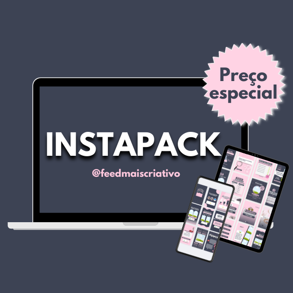 INSTA PACK - Feed Mais Criativo | Hotmart