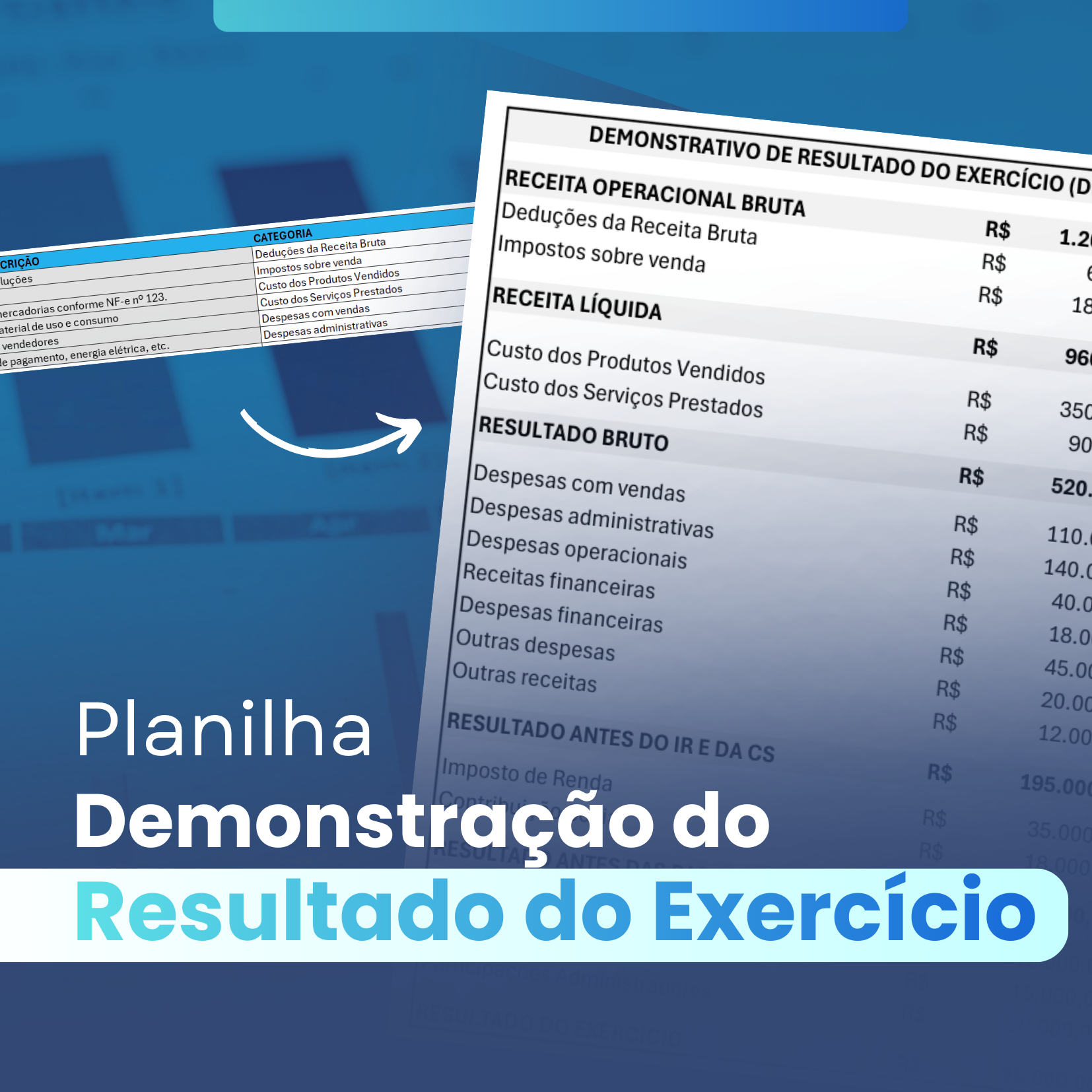 Demonstrativo de Resultado: Planilha Automatizada para Negócios | H...