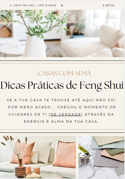 Dicas Práticas de Feng Shui - A. Cristina Vaz | Feng Shui & Lei...