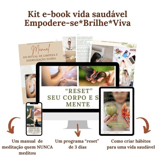Kit E-books Vida Saudavel