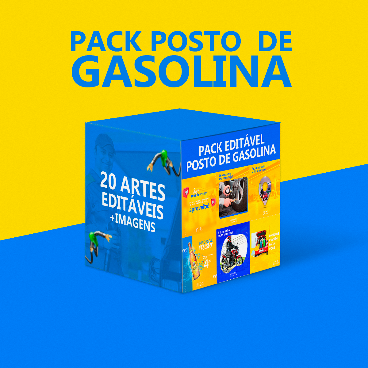 Pack Posto de Gasolina