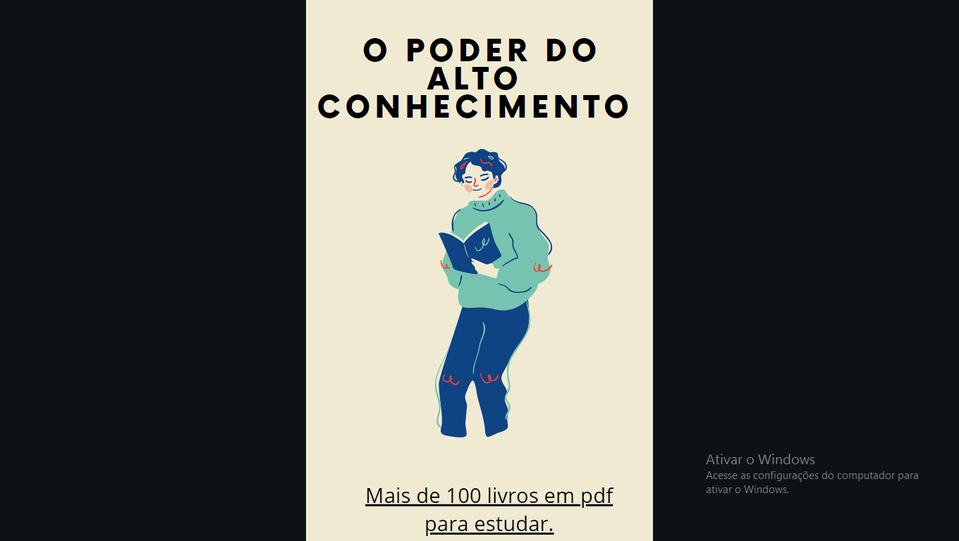 O poder do Alto conhecimeto - Patrick inacio | Hotmart