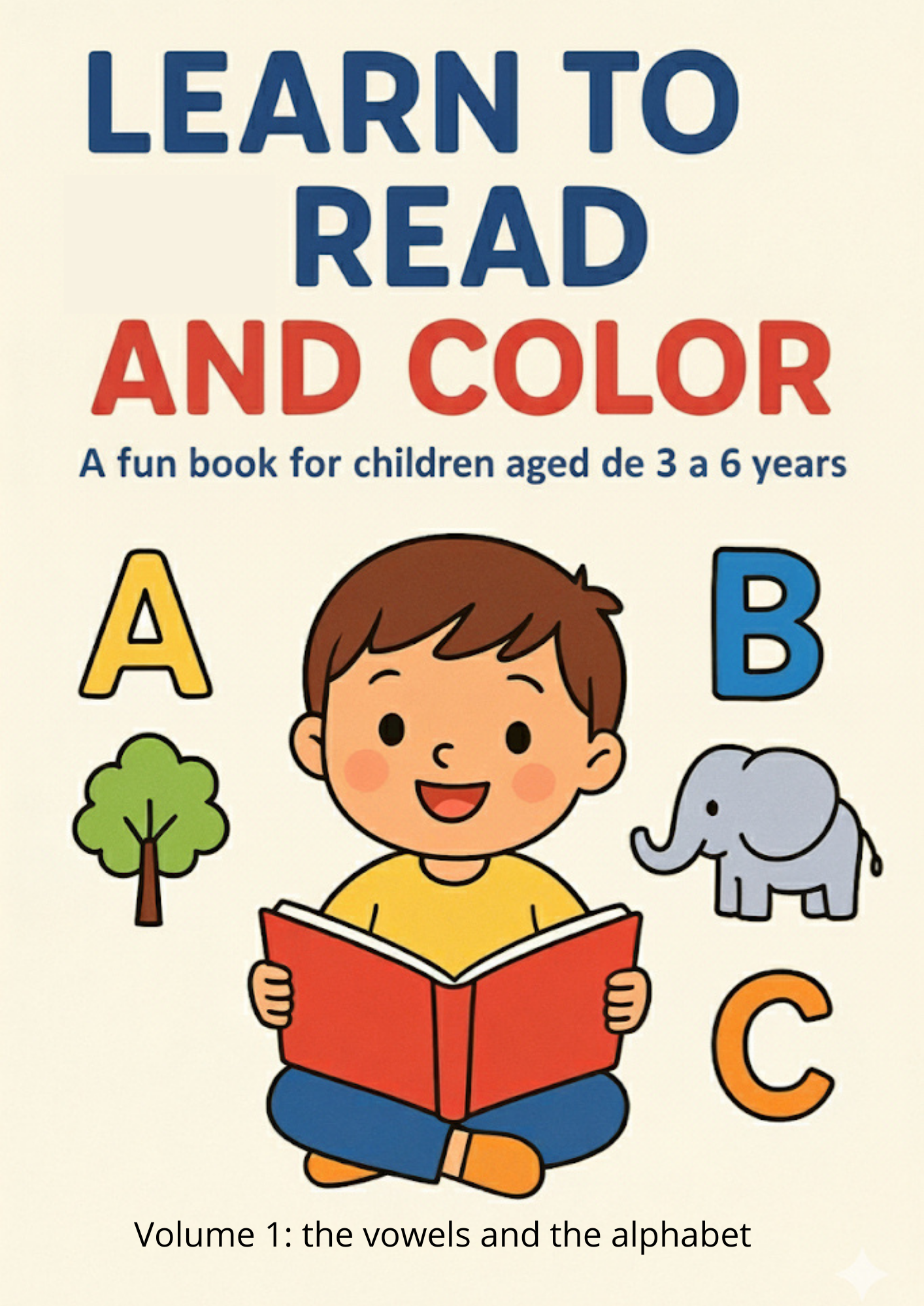 LEARN TO READ AND COLOR