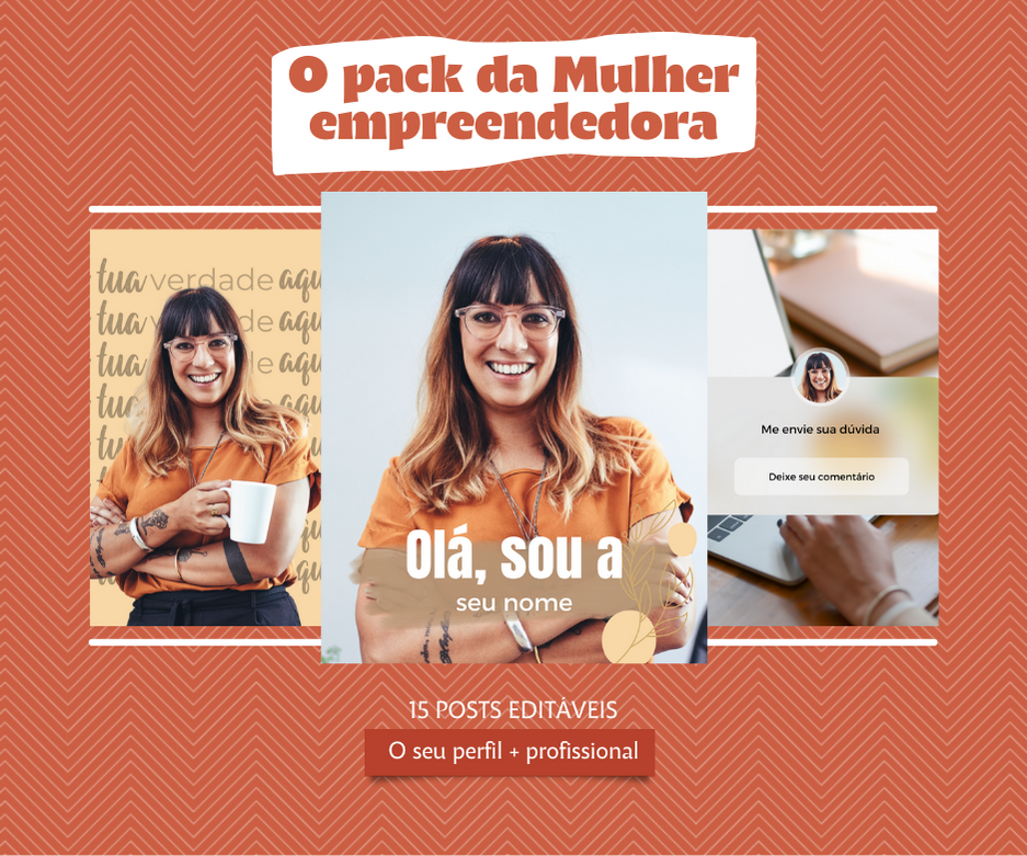 Packs Post Mulher Empreendedora
