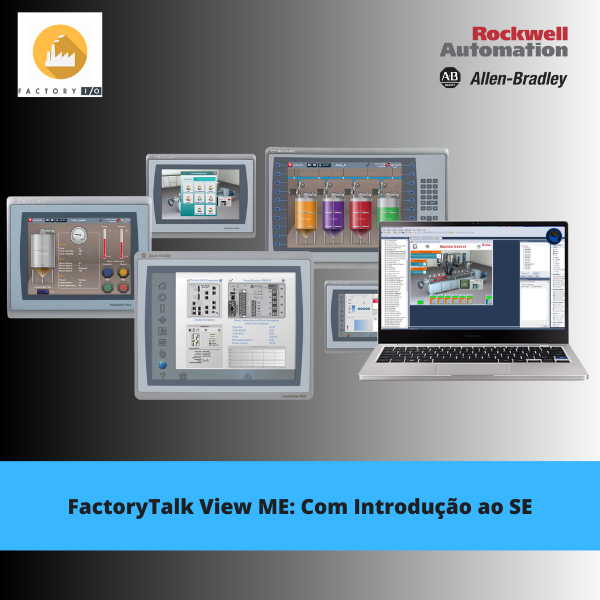 FactoryTalk View ME: Com Introdução ao SE - RN Engenharia e Automaç...