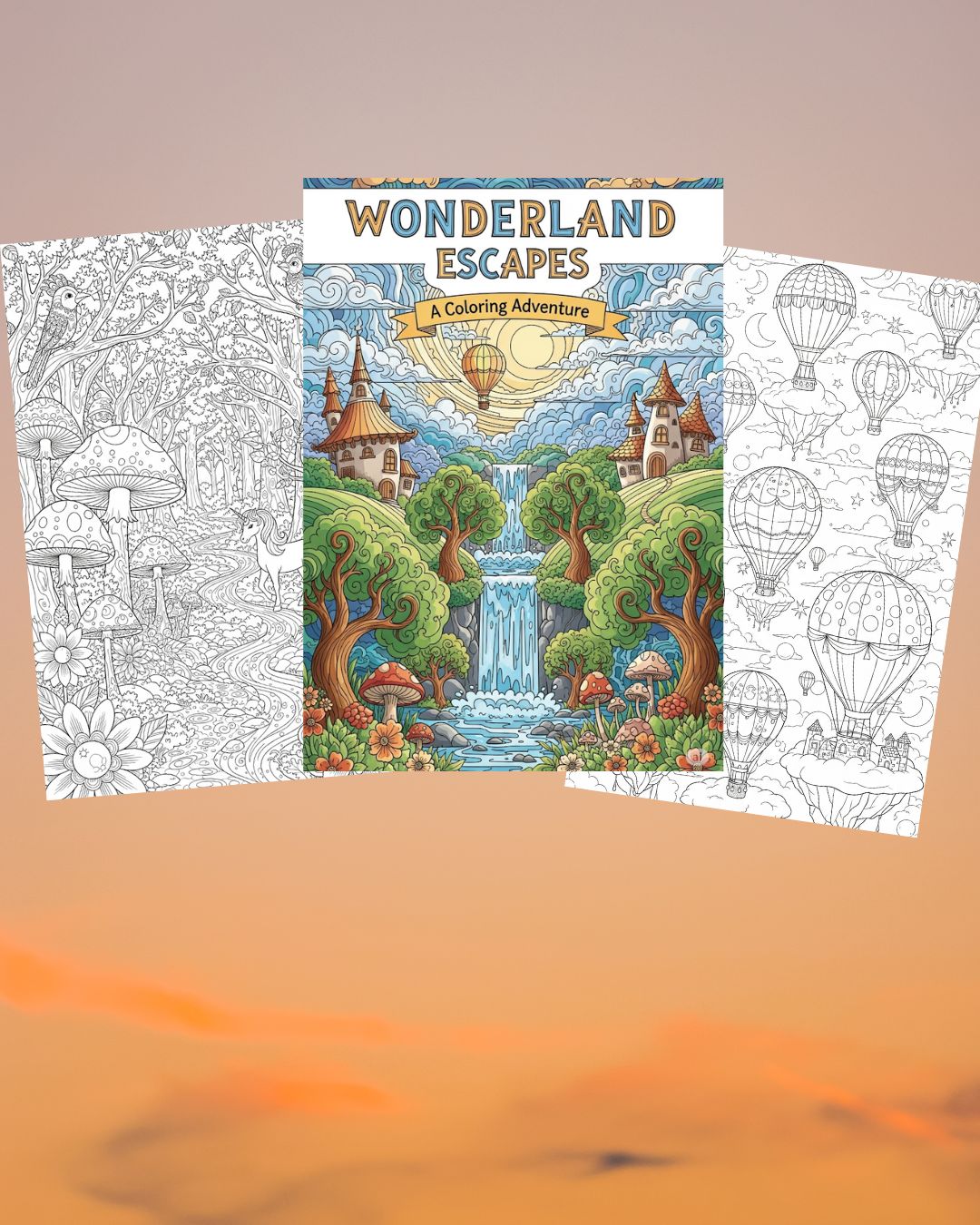 WONDERLARD ESCAPES-COLORING ADVENTURE