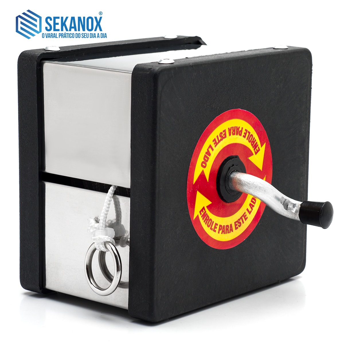 Varal De Roupas Parede Retrátil Recolhivel Inox 30 Metros Resistent...