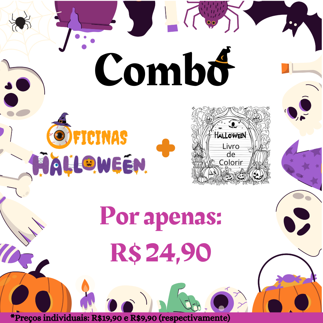 Combo Halloween - Help - Recursos Didáticos e Terapêuticos | Hotmart