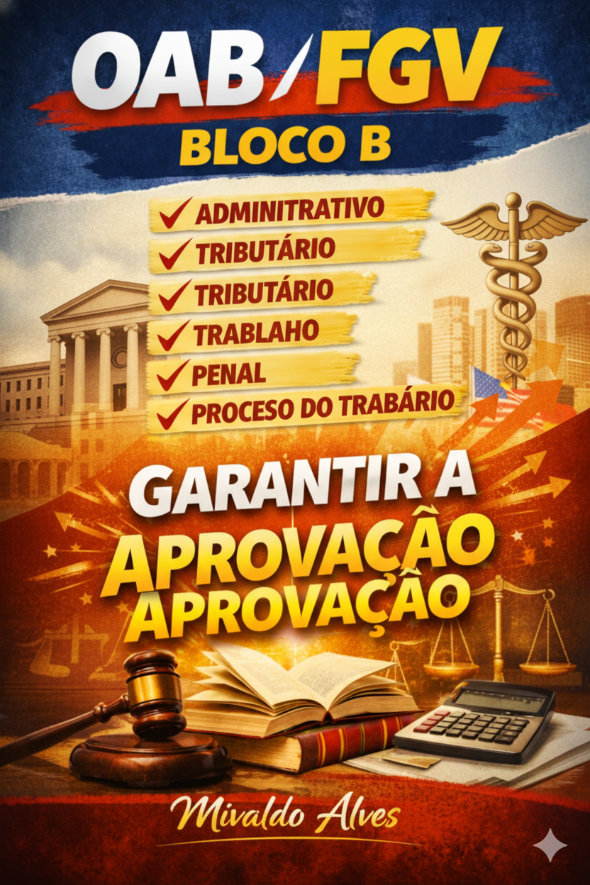 OAB/FGV Bloco B – Estudo Direcionado para Alta Performance