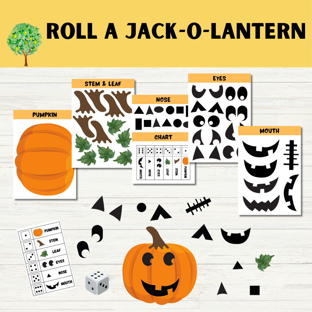 ROLL A JACK-O-LANTERN