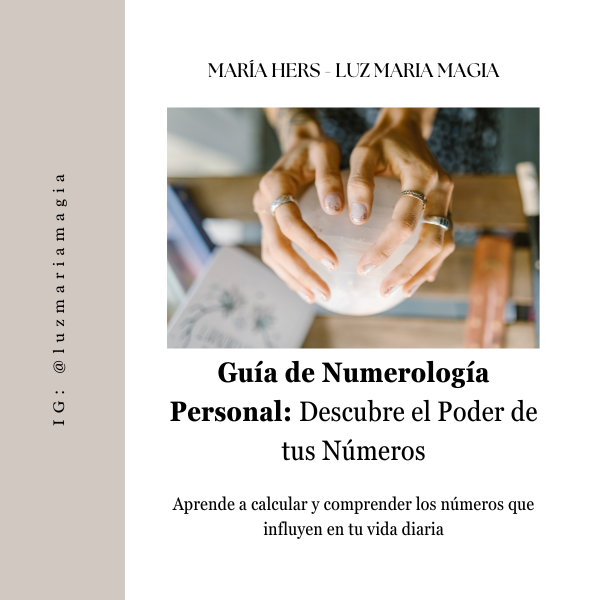 Guía de Numerología Personal: Descubre el Poder de tus Números - Ma...
