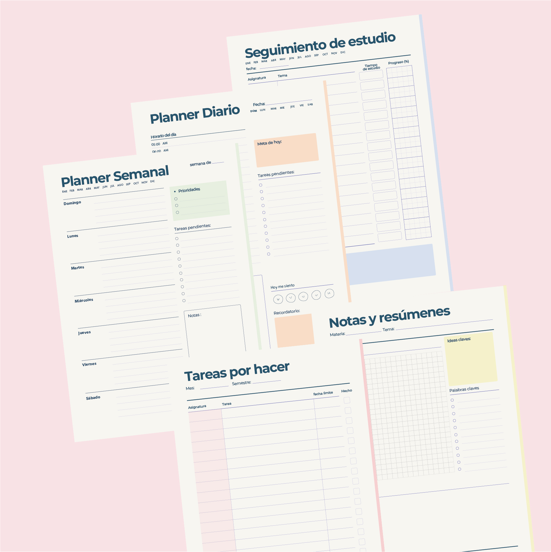 Planner de Estudio - Giselle Furia | Hotmart