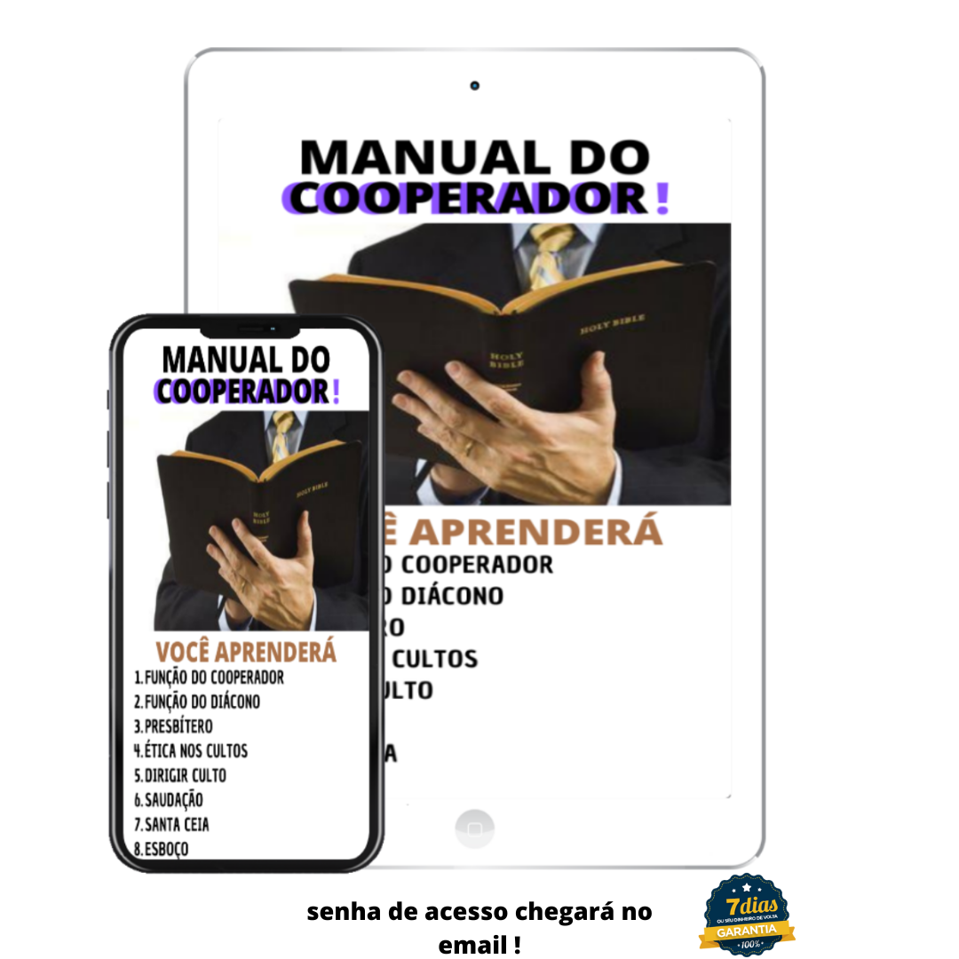 MANUAL DO COOPERADOR