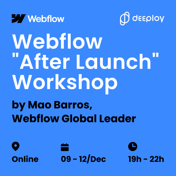 Webflow “After Launch” Workshop