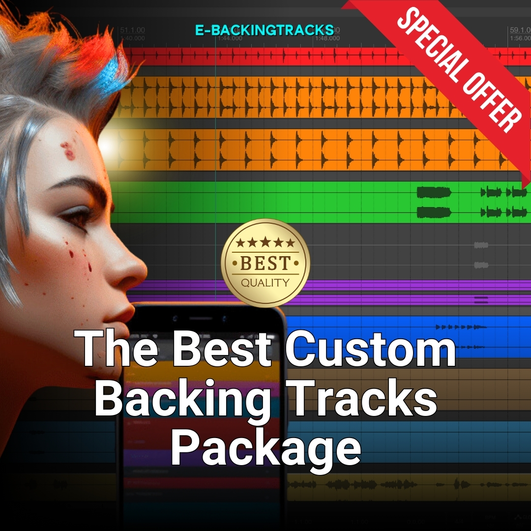 E-BackingTracks - Custom Backing Tracks Package (Annual Plan)