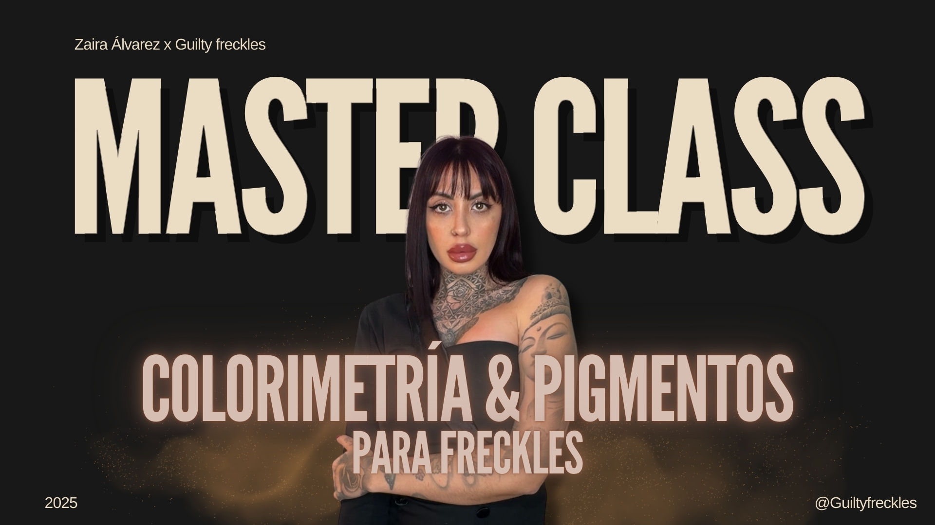 Master en colorimetría y pigmentos para Freckles by Guilty - Zaira...