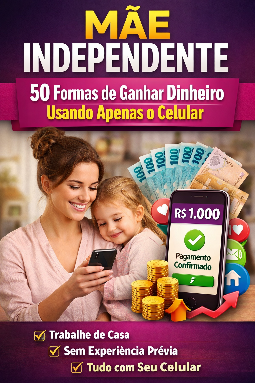 De Mãe Sobrecarregada A Mãe Independente 50 Maneiras De Ganhar Din