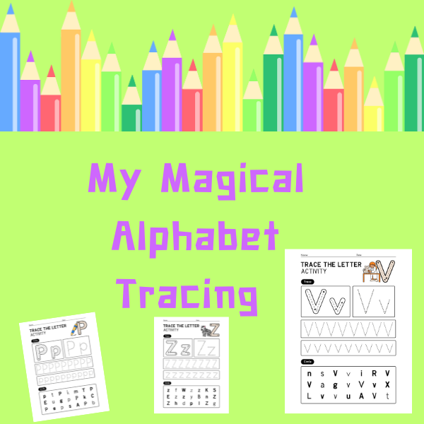 Ebook- My Magical Alphabet Tracing