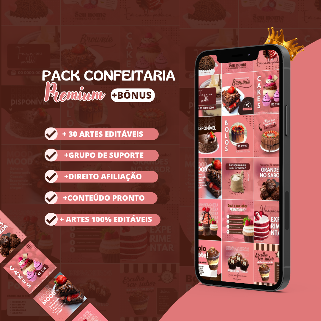 PACK CONFEITARIA PREMIUM - Vitória Silva | Hotmart