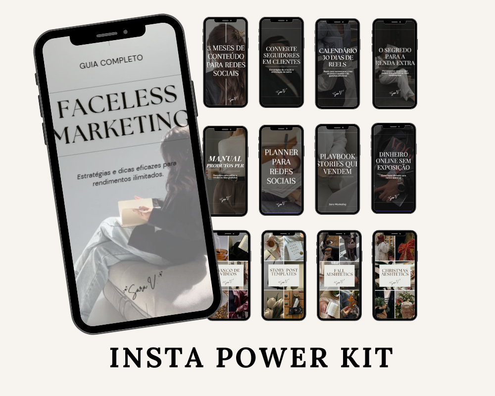 Insta Power Kit - Sara Vieira | Hotmart