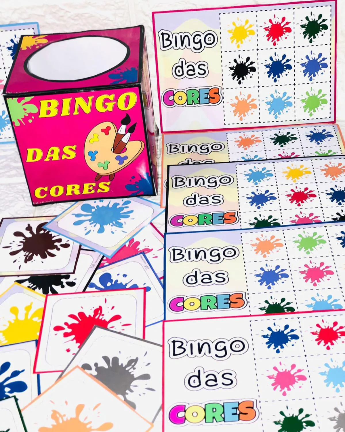 *BINGO DAS CORES🎨* - Débora Soares | Hotmart