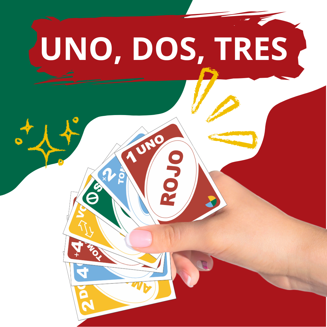 UNO em espanhol. UNO en español. UNO, DOS, TRES... - Marcos Monten...