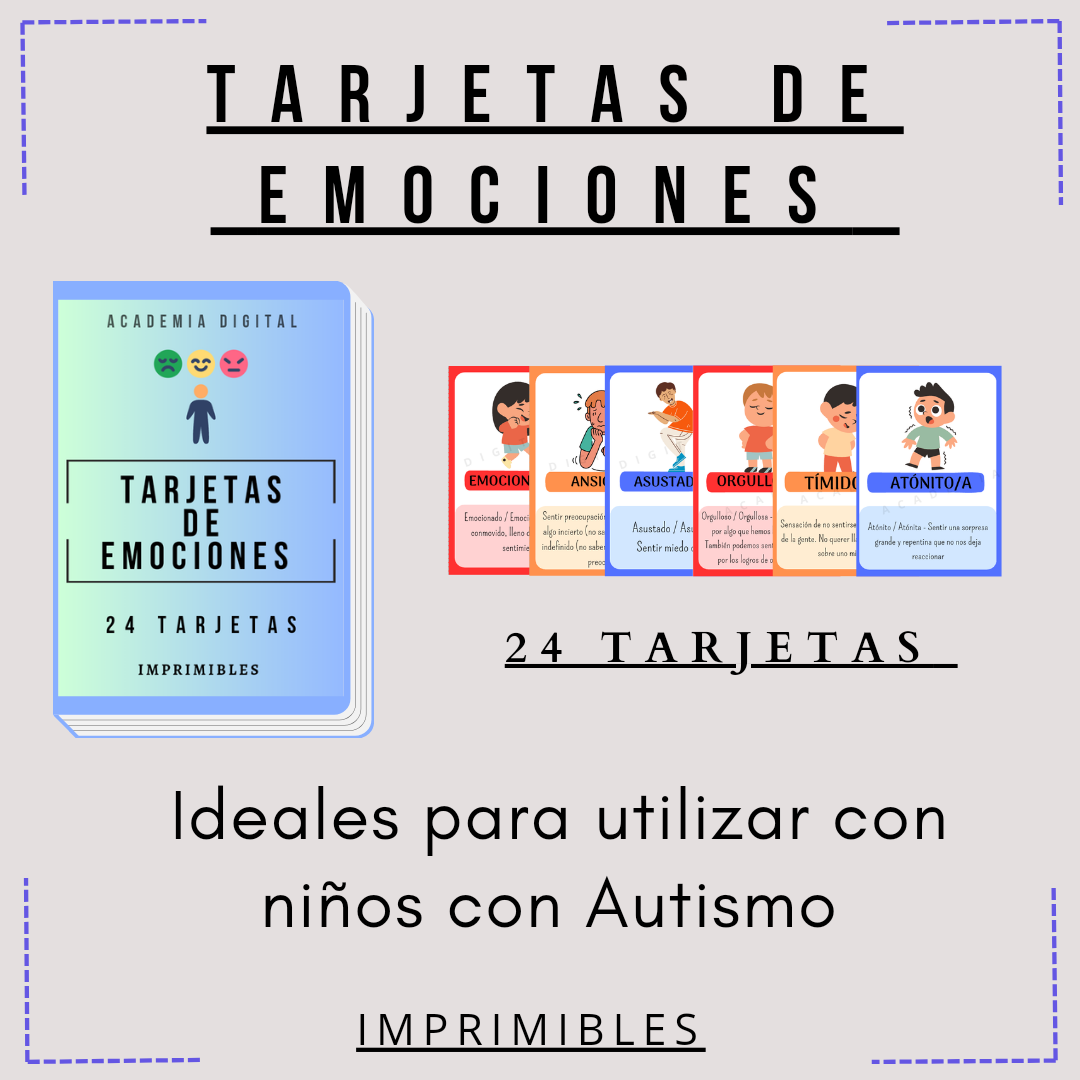 Tarjetas De Emociones - Estimulando La Mente | Hotmart